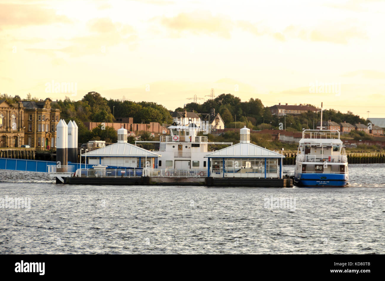 The Shields Ferry Terminal at South Shields Stock Photo - Alamy