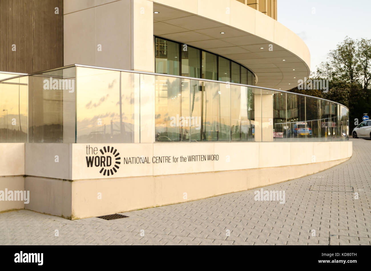 'The Word' - 'The National Centre for the Written Word at South Shields Stock Photo - Alamy