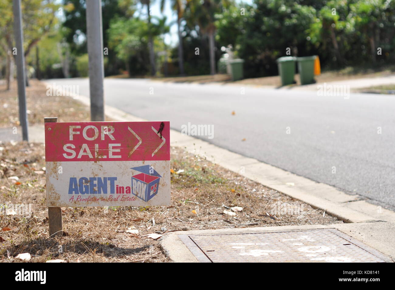 For sale signs residential property, Townsville, Queensland, Australia ...