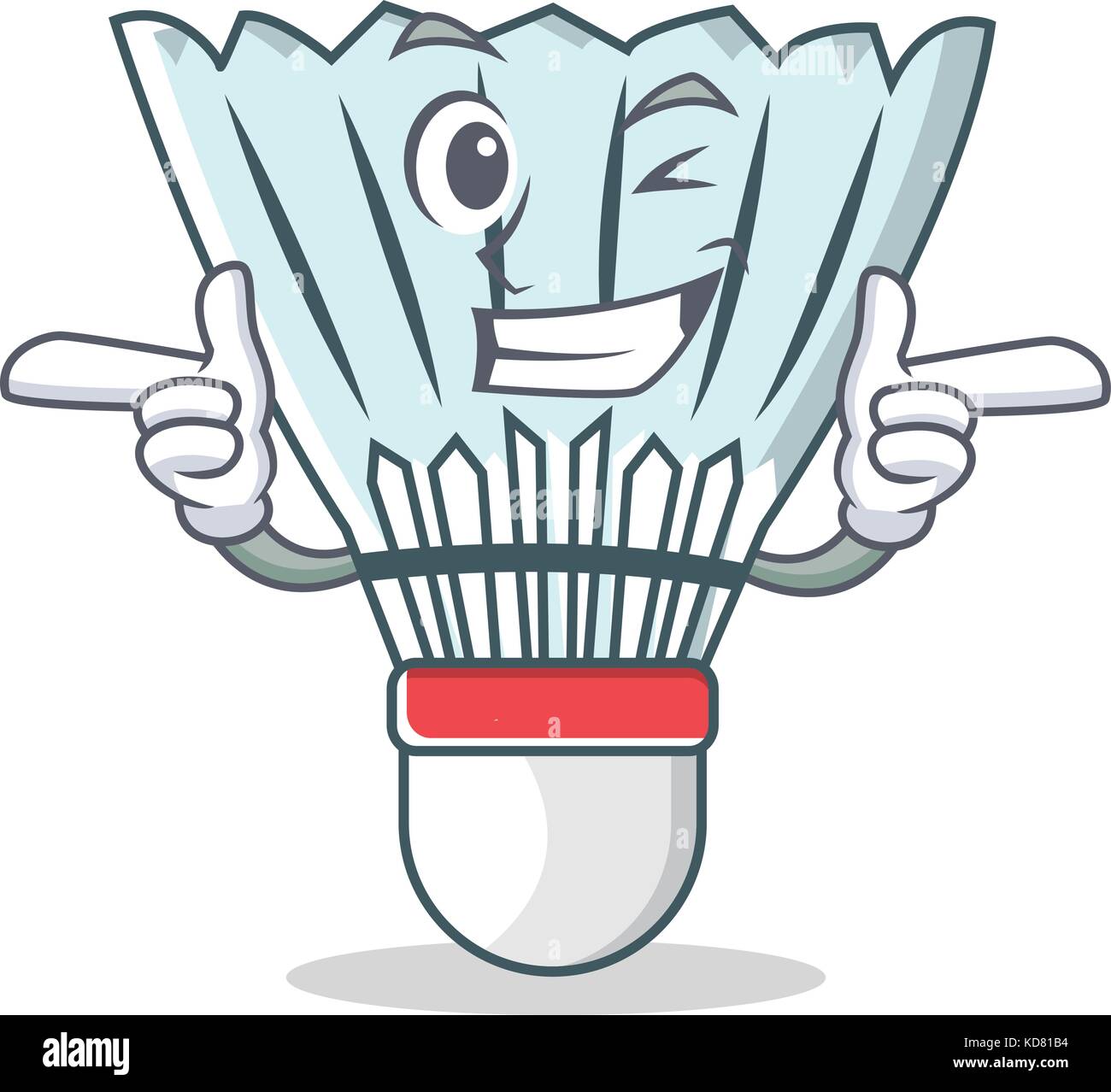 Badminton Shuttlecock Cartoon High Resolution Stock Photography and ...
