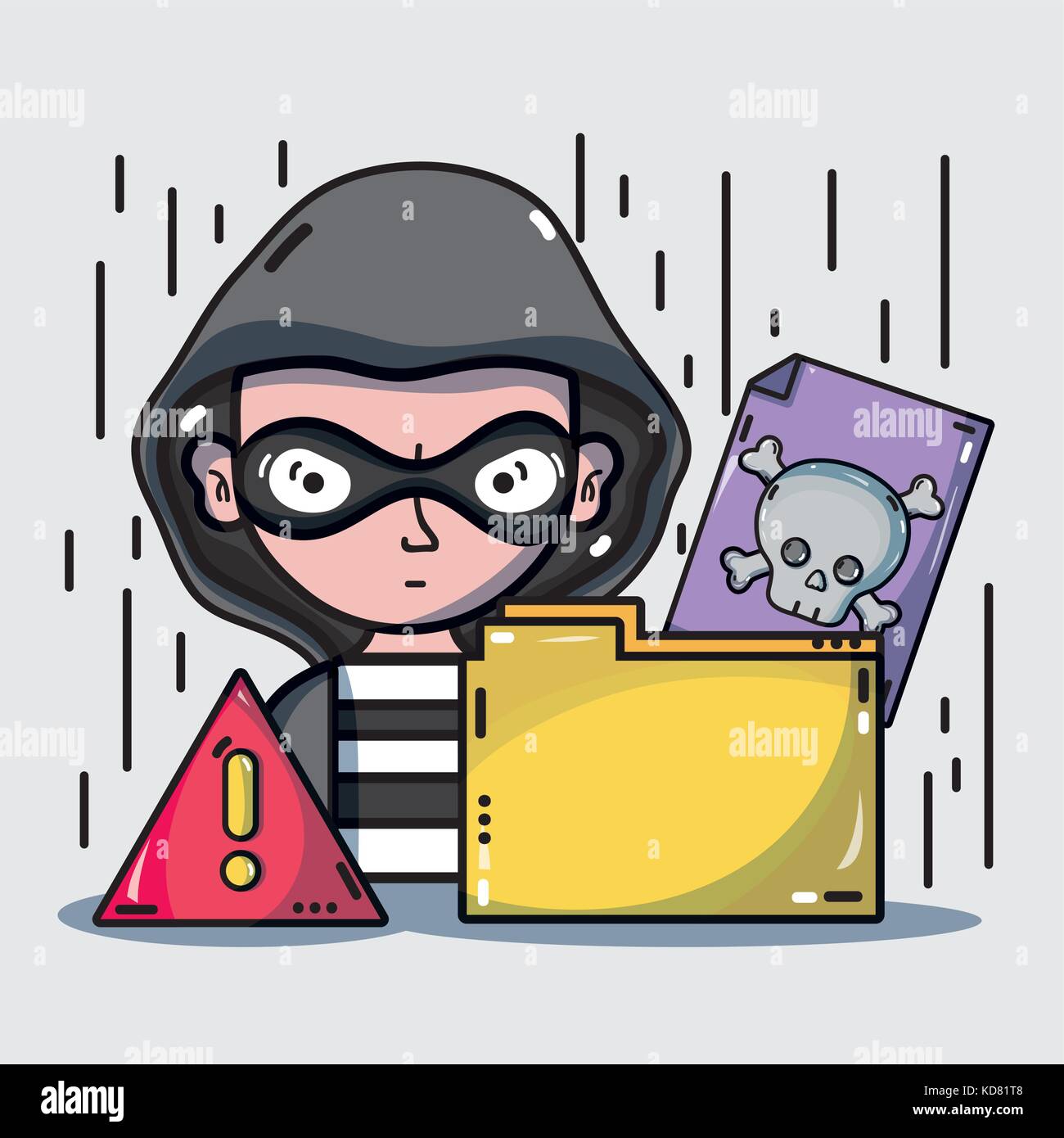 Hacking Programmer Stock Vector Images Alamy