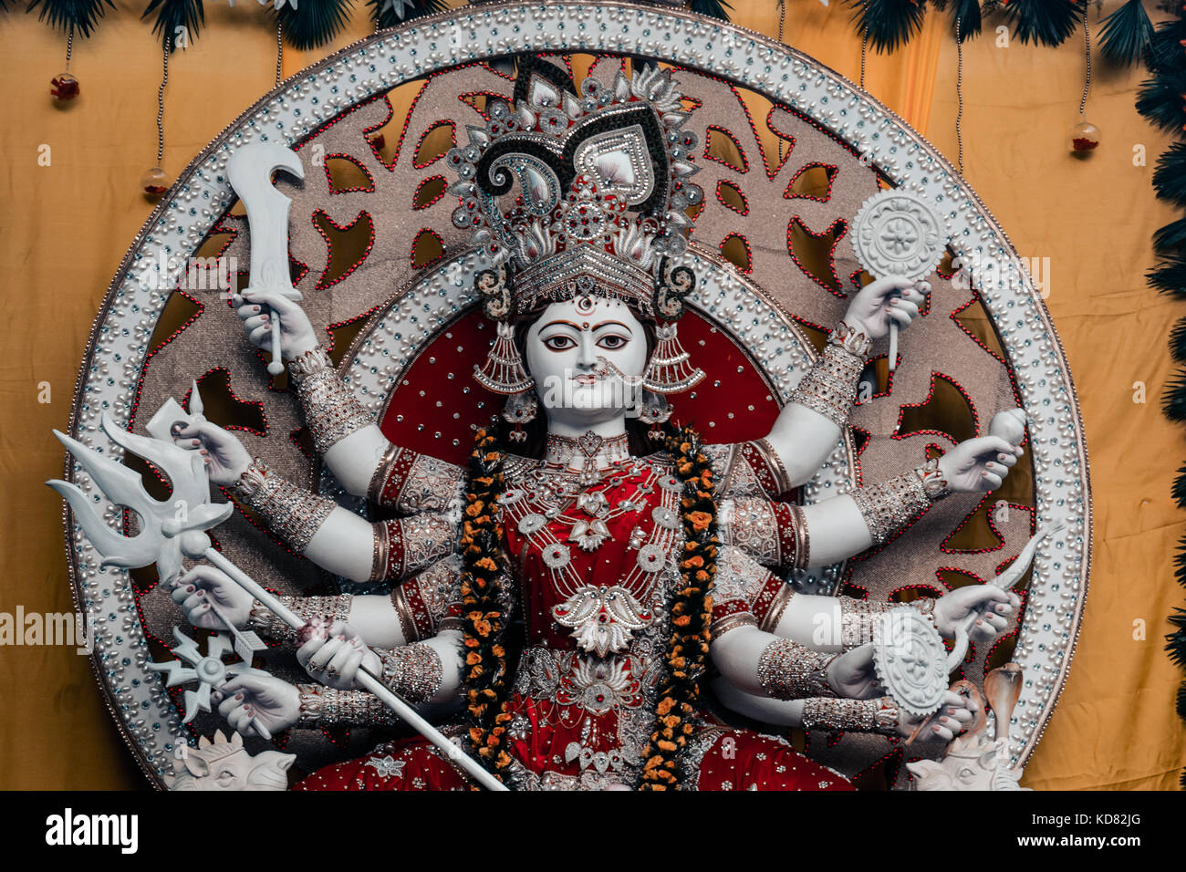 Indian goddess durga hi-res stock photography and images - Alamy