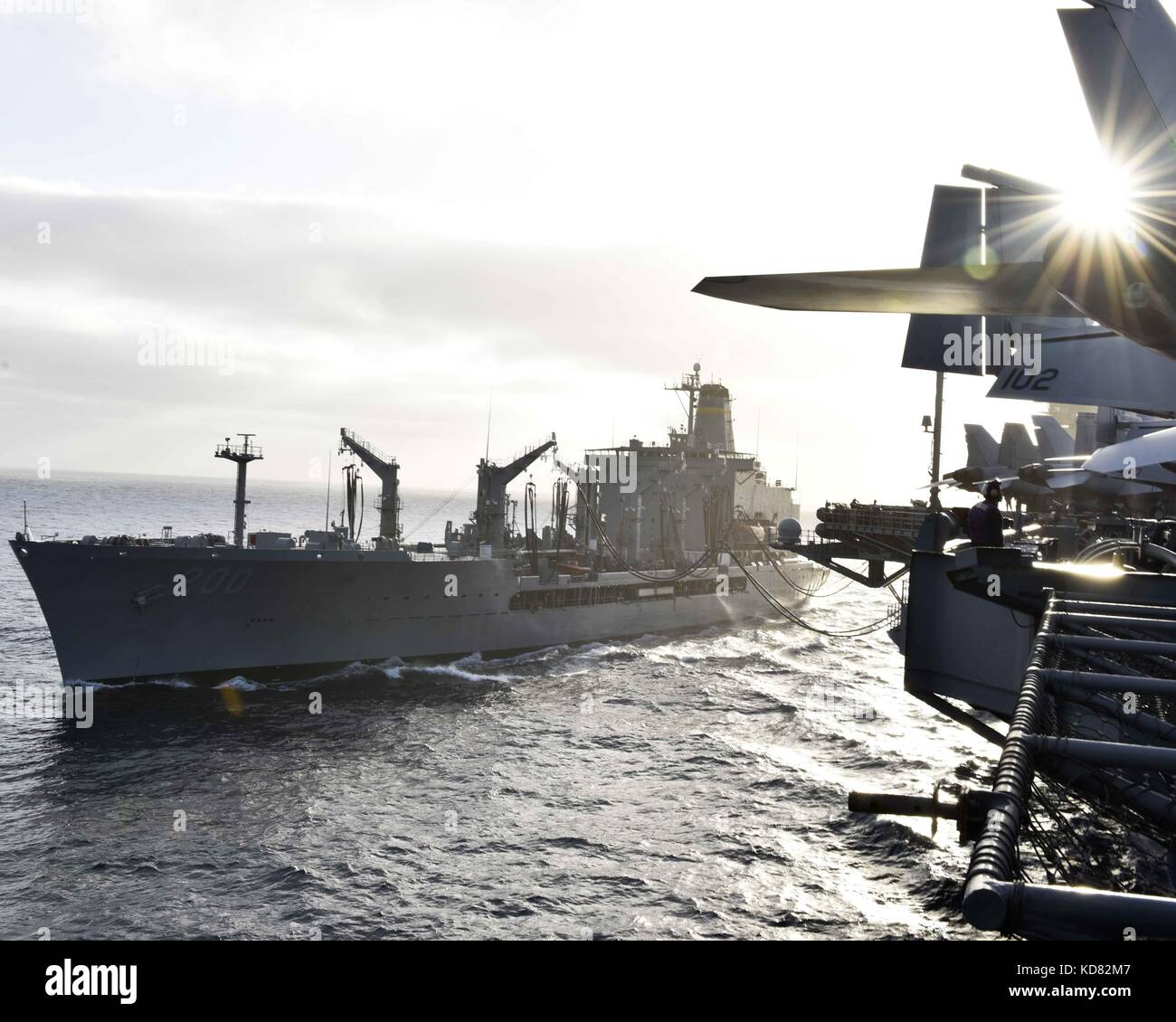 The fleet replenishment oiler USNS Guadalupe (T-AO 200 Stock Photo - Alamy