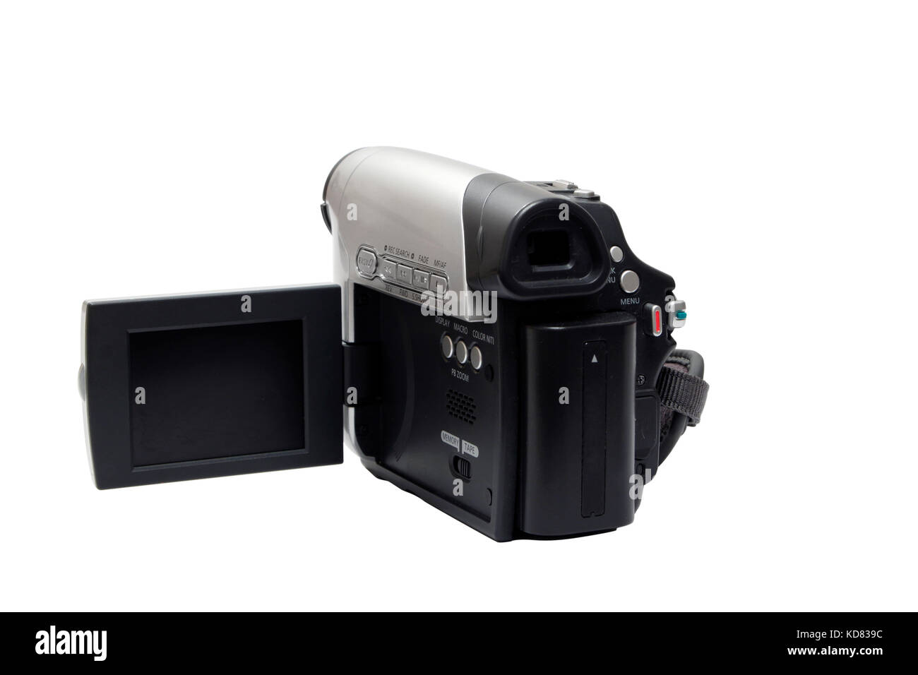 digital video camera on white background Stock Photo - Alamy