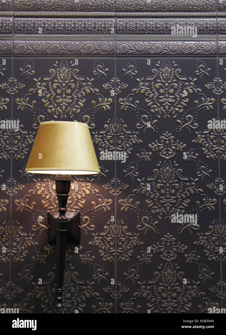 classic wall lamp Stock Photo - Alamy