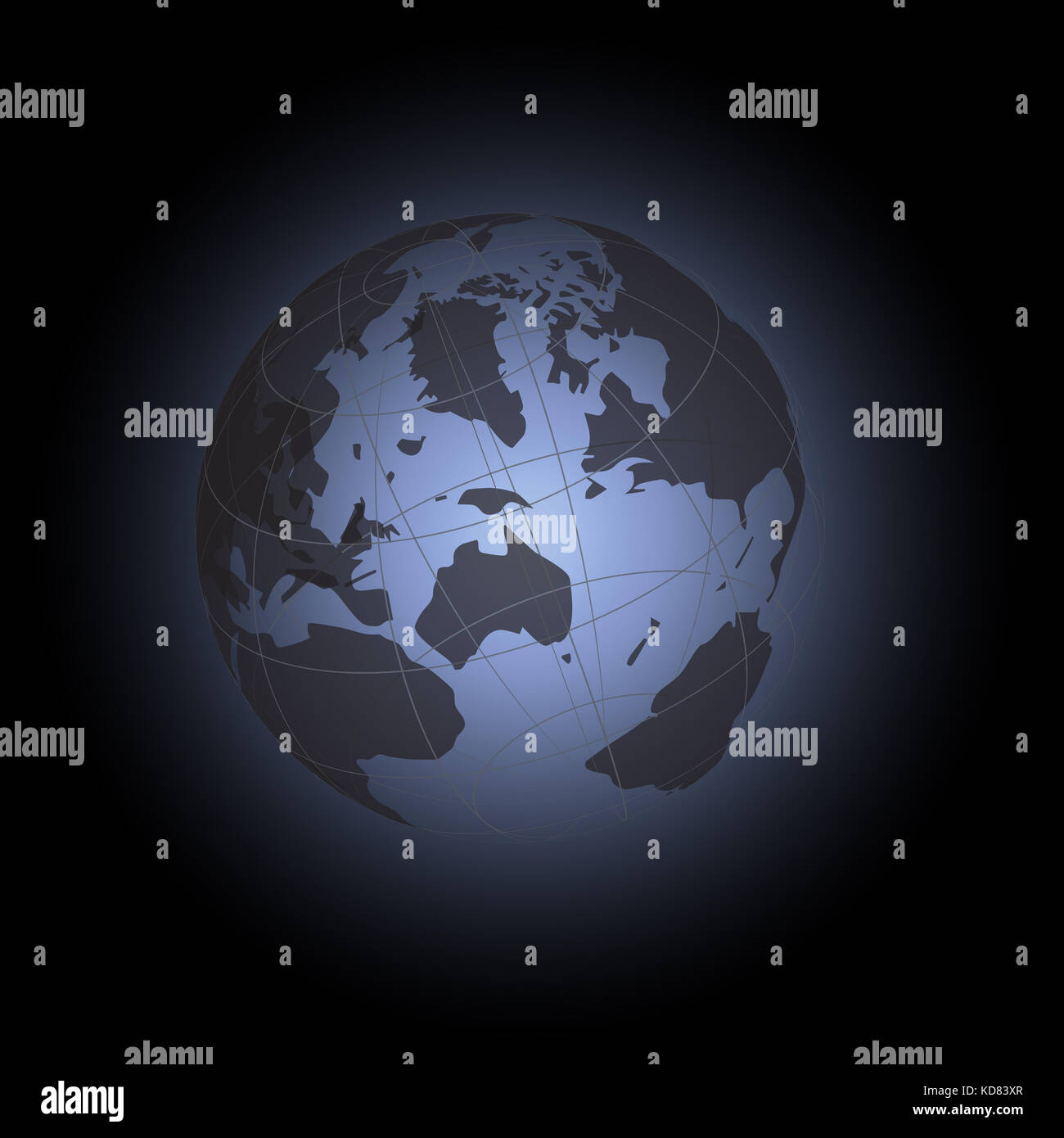 Dark shadow globe hi-res stock photography and images - Alamy