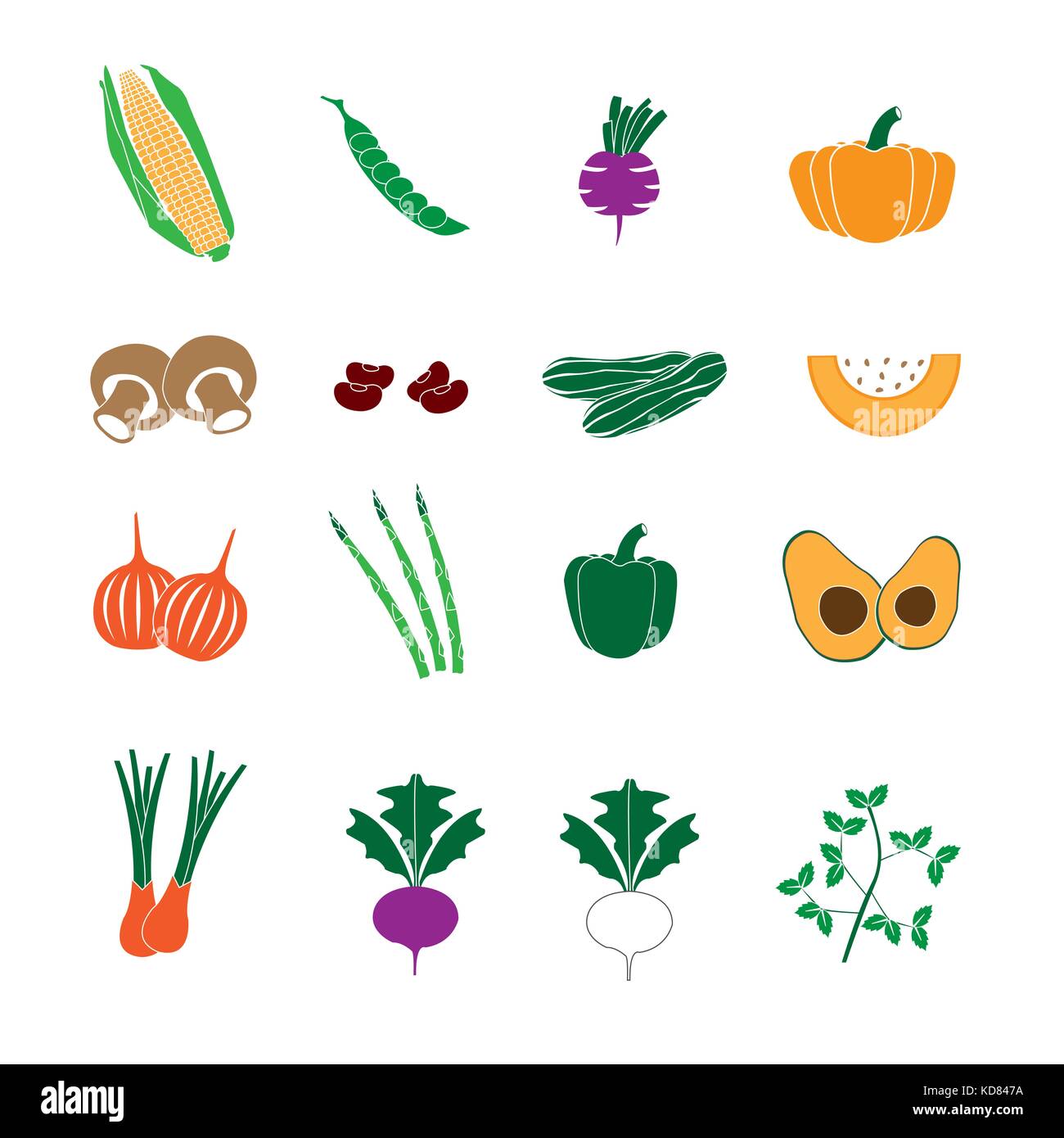 Vegetable symbol hi-res stock photography and images - Alamy