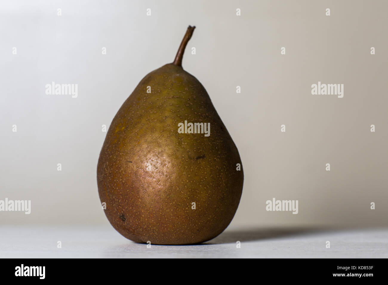 pear on a table Stock Photo - Alamy