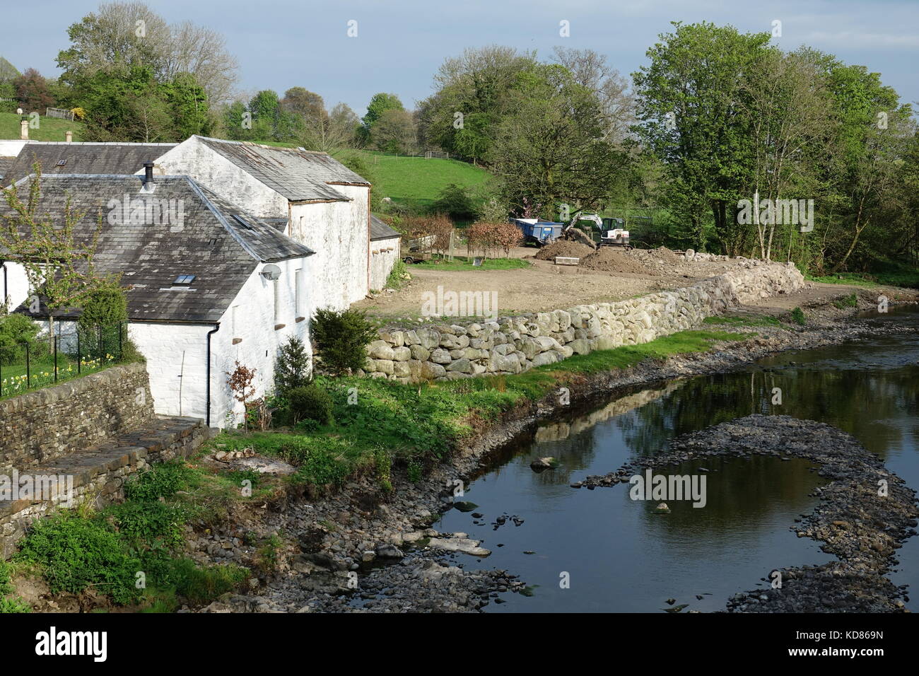 Old Bridge of Urr Stock Photo - Alamy