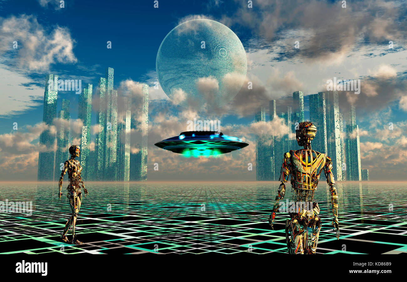 A Dyson Sphere Civilization Stock Photo - Alamy