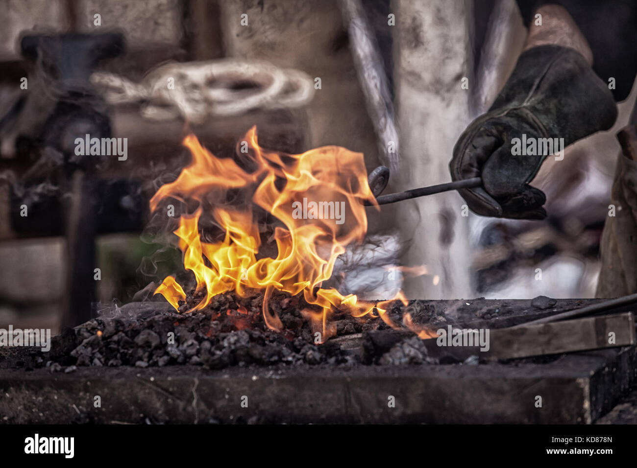 Blacksmith forge High Resolution Stock Photography and Images - Alamy