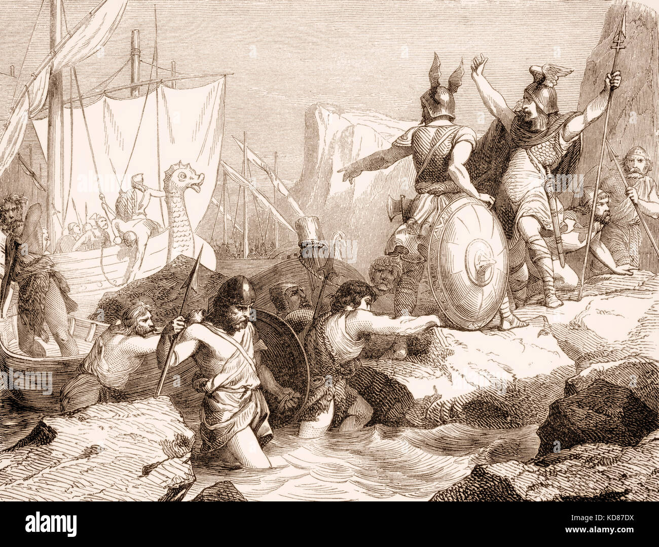 Vikings viking age medieval hi-res stock photography and images - Alamy