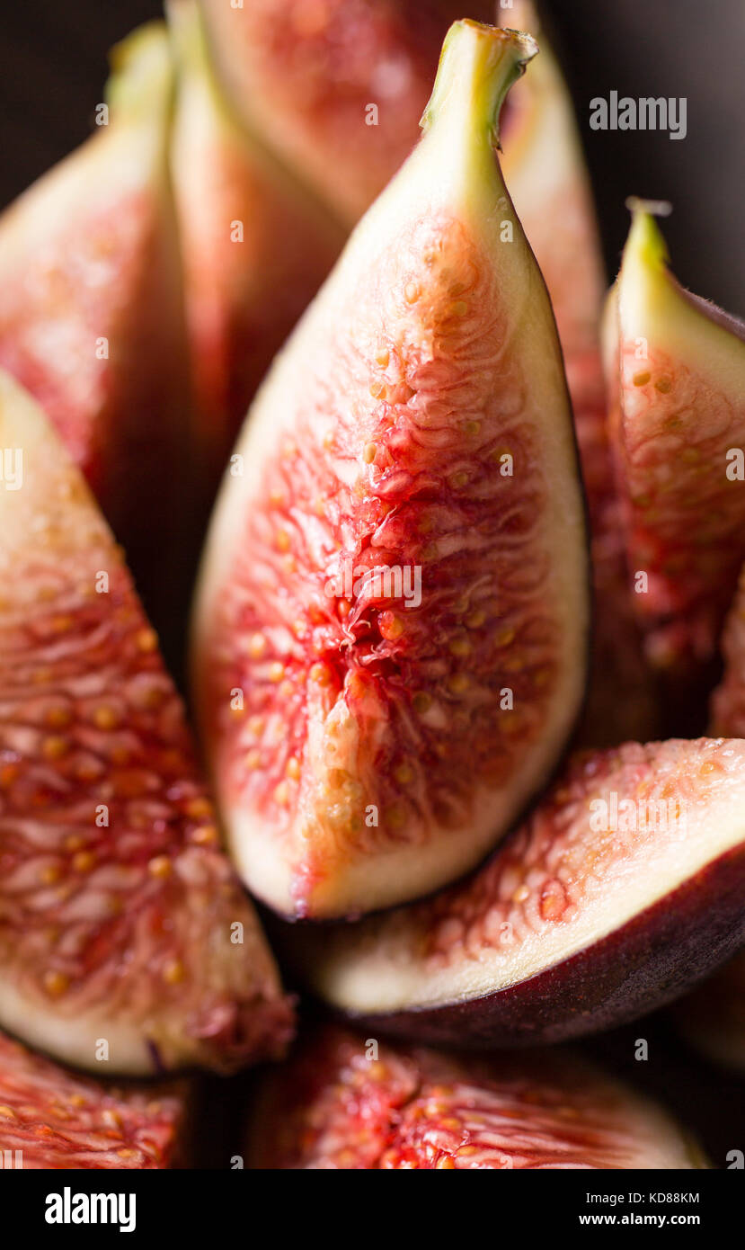 Figs macro shot Stock Photo - Alamy