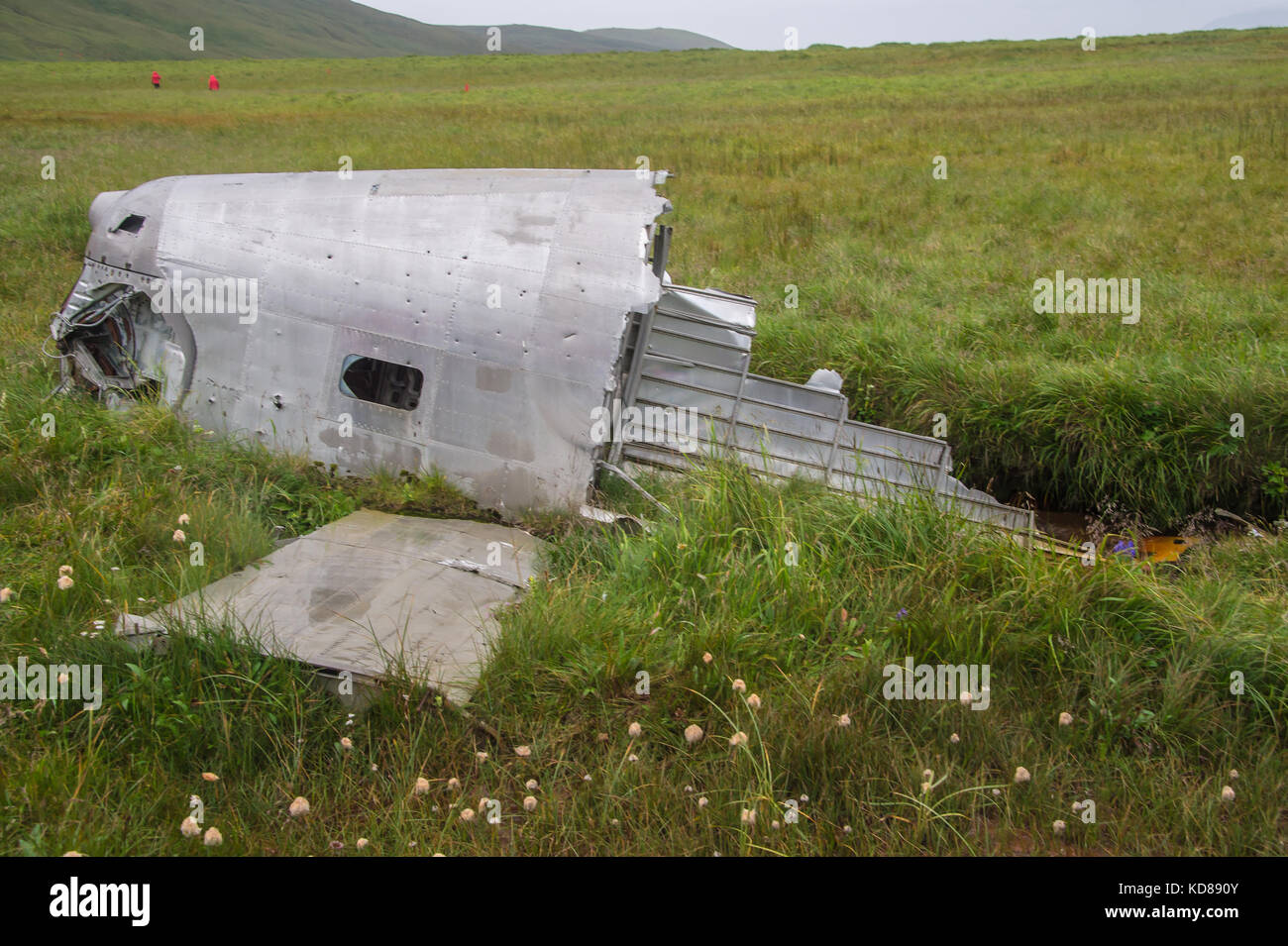 One of only two remaining known B-24 wrecks on Atka Island, Aleutian ...