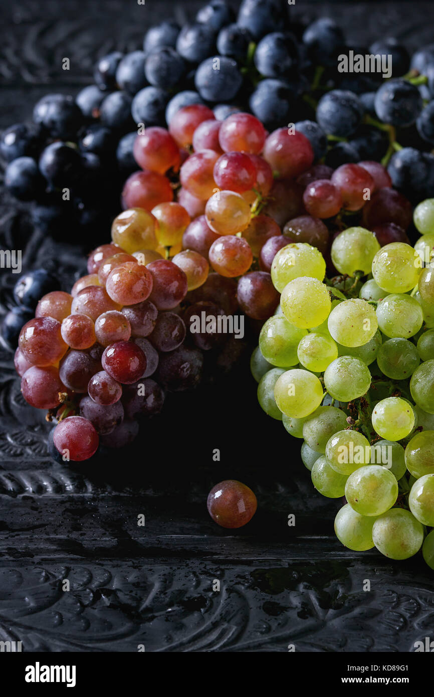 Different type of grapes hi-res stock photography and images - Alamy