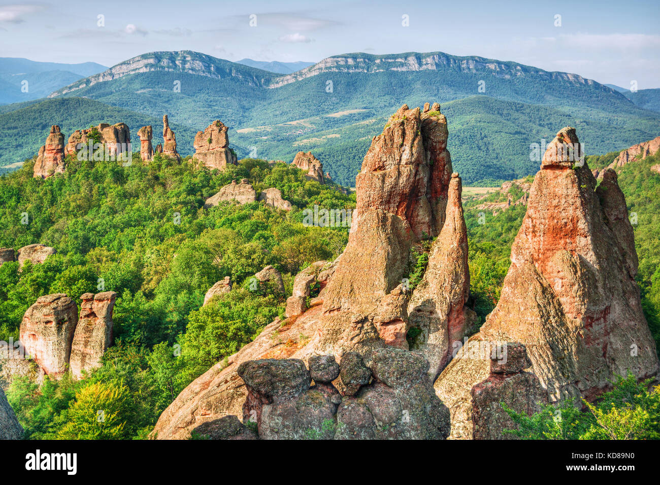 Rock formations, Belogradchik, Bulgaria Stock Photo - Alamy