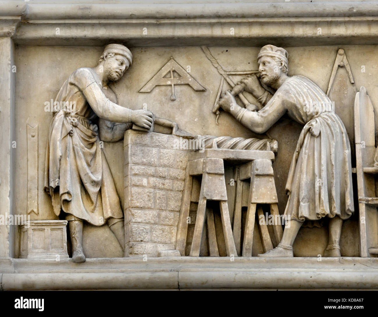 Nanni di banco facade of the orsanmichele hi-res stock photography and ...