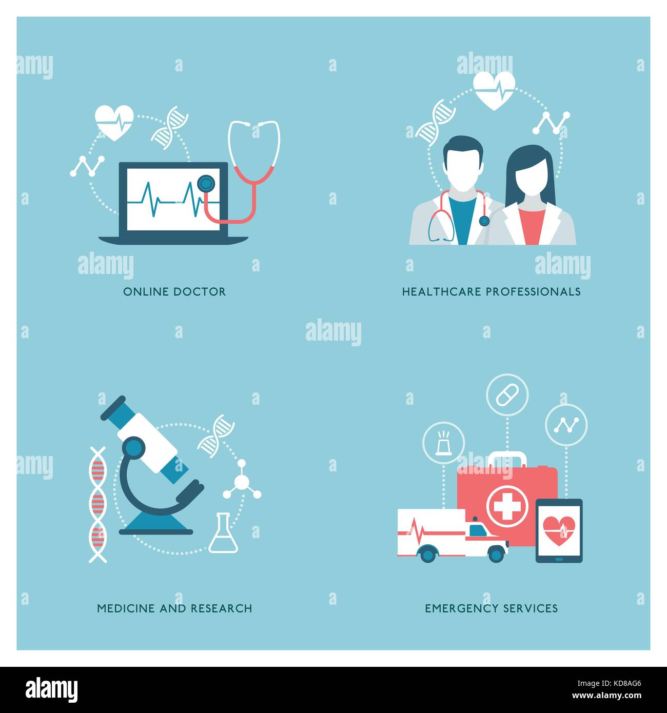 Science of medicine Cut Out Stock Images & Pictures - Alamy