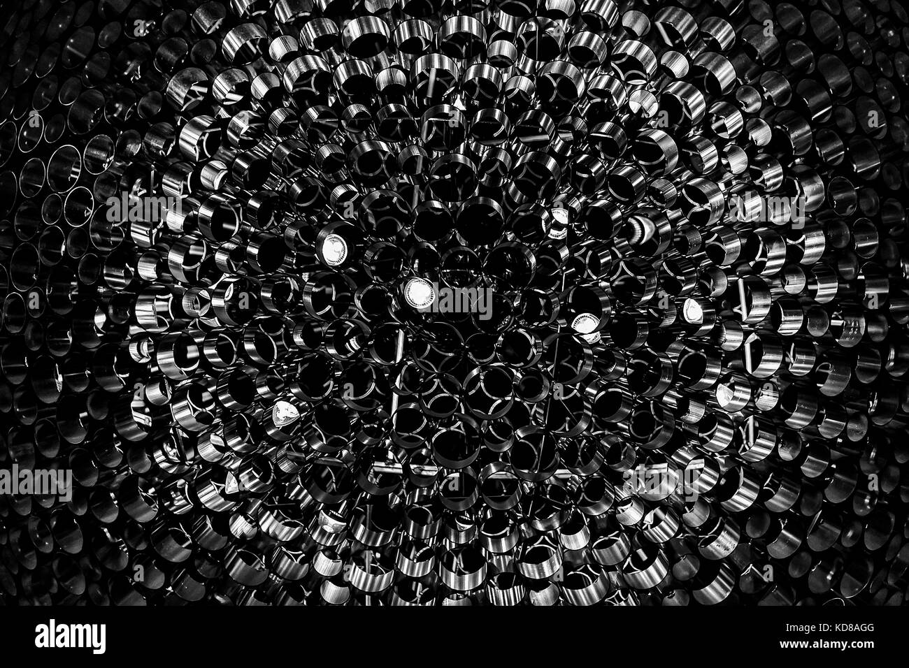 Abstract metal shapes Stock Photo - Alamy