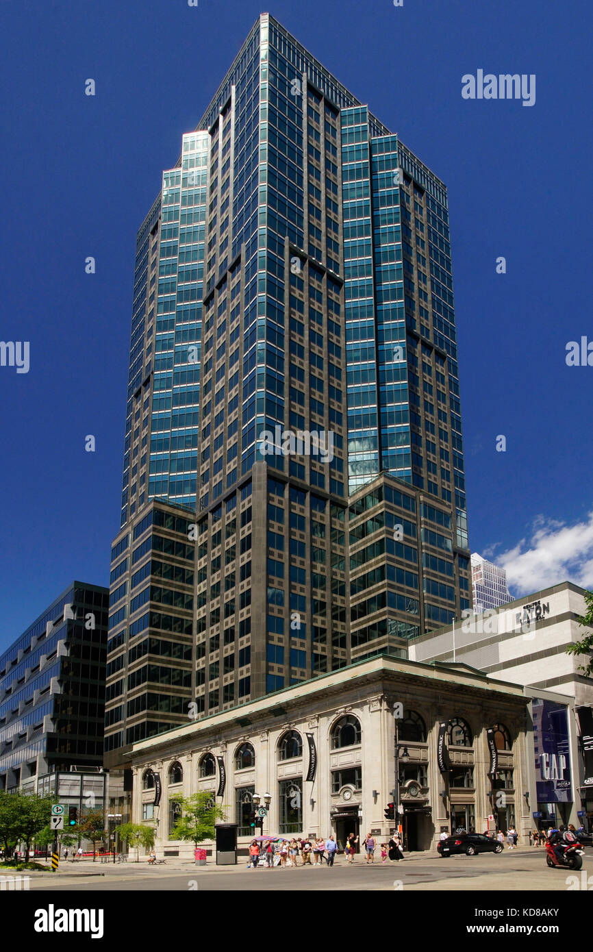 Downtown glass skyscrapers hi-res stock photography and images - Alamy