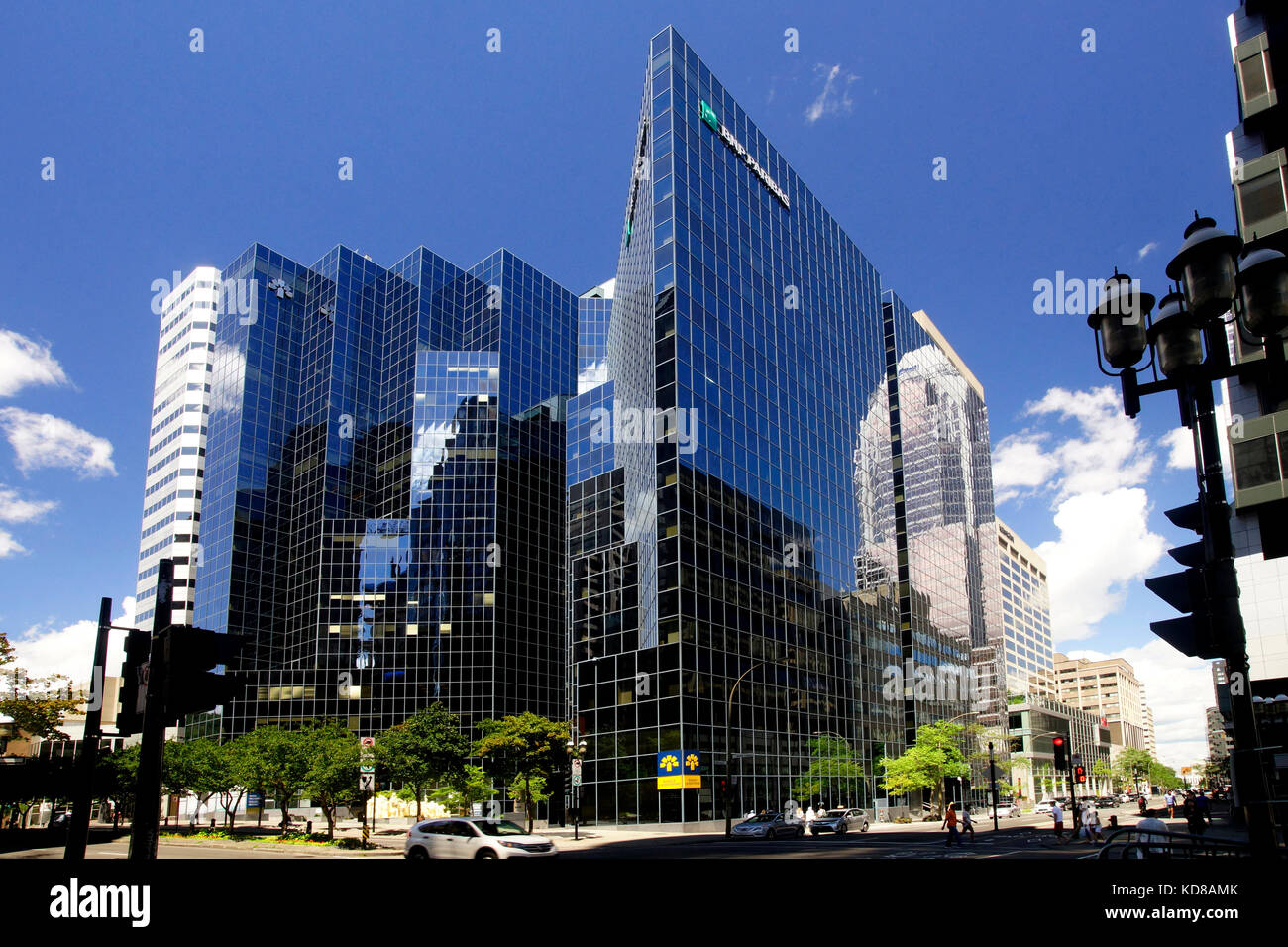 Montreal,Quebec,6 August,2016.BNP Paribas building in downtown on ...