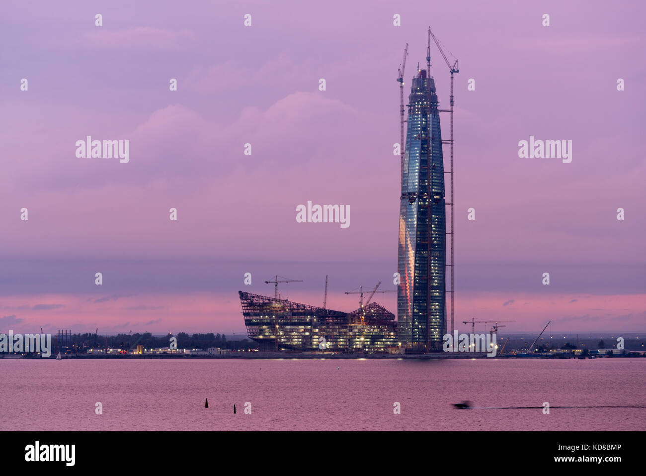 Lakhta center hi-res stock photography and images - Alamy