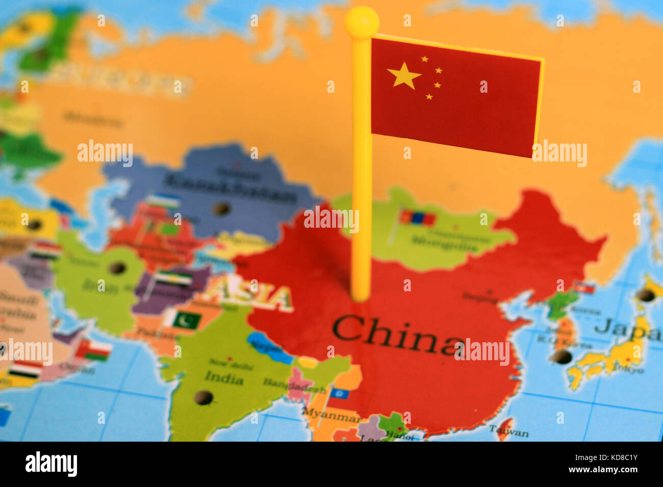 China map dragon hi-res stock photography and images - Alamy