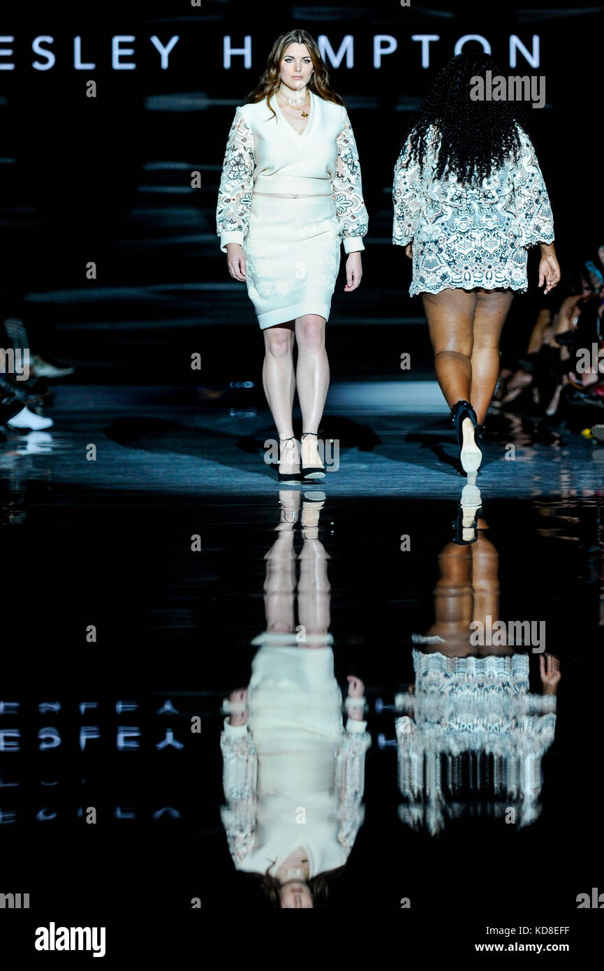 October 3, 2017. Toronto, Canada - Fashion models represent new ...