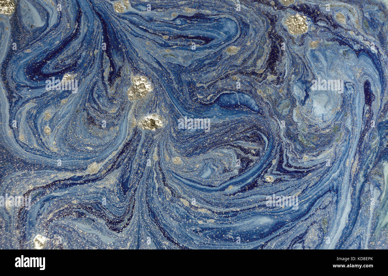 Marble abstract background with golden powder. Nature marbling texture ...