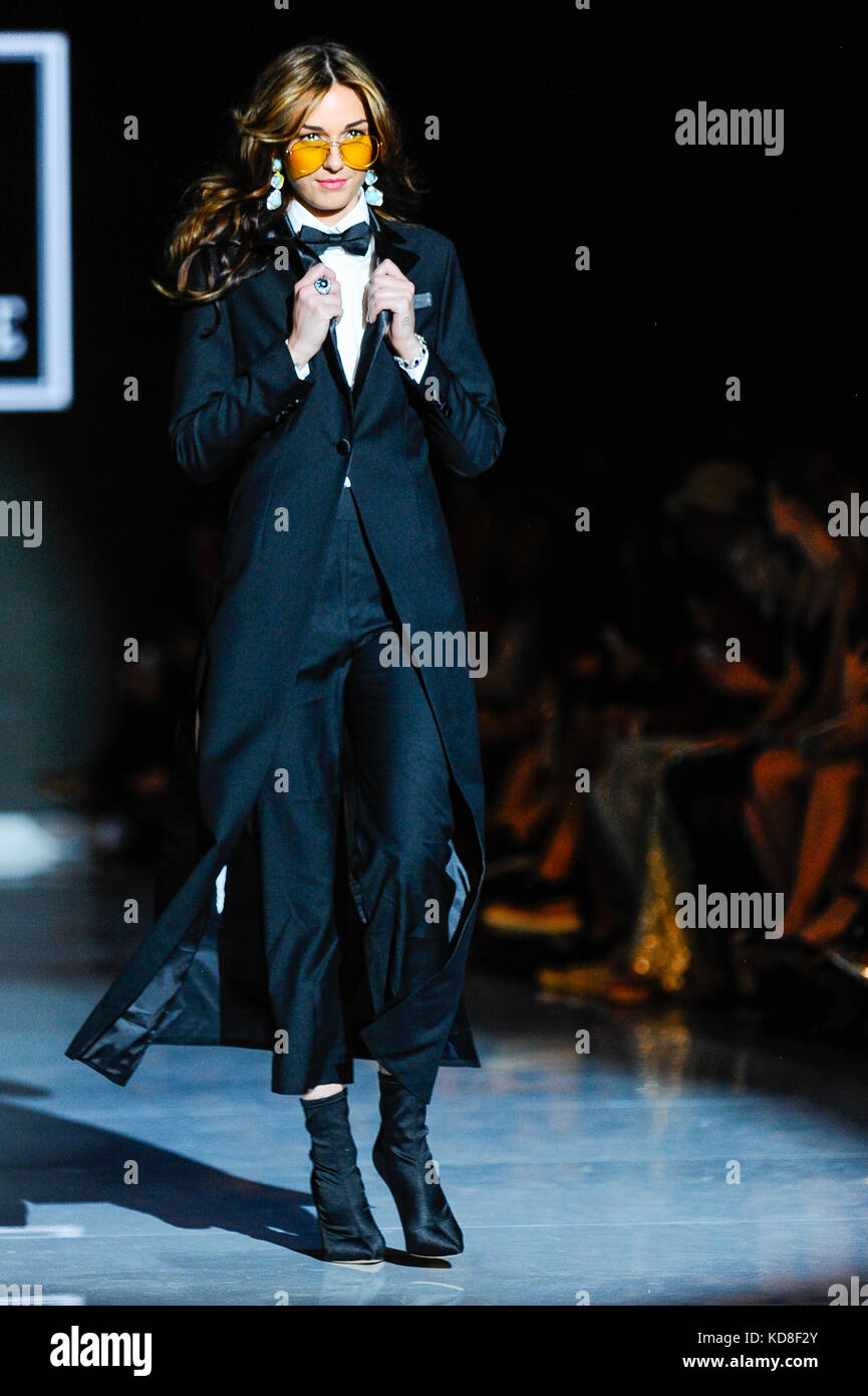 October 3, 2017. Toronto, Canada - Fashion models represent new ...