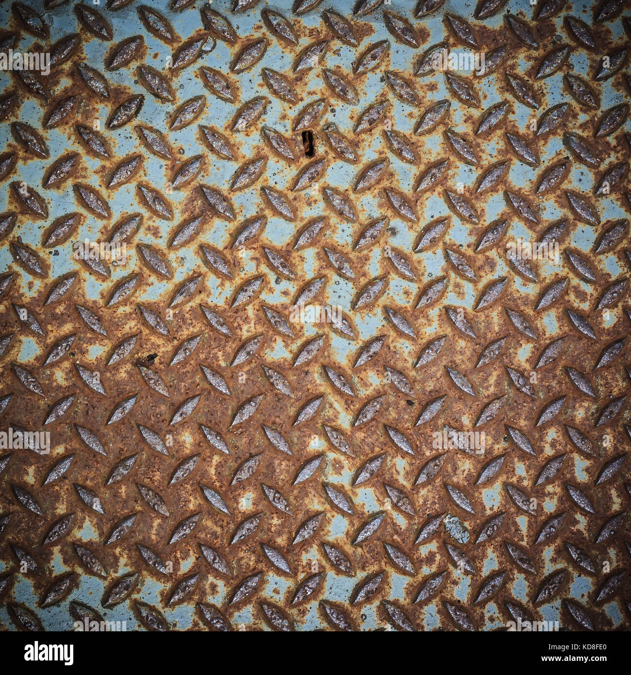 Background of Old metal plate with rush.8 Stock Photo - Alamy