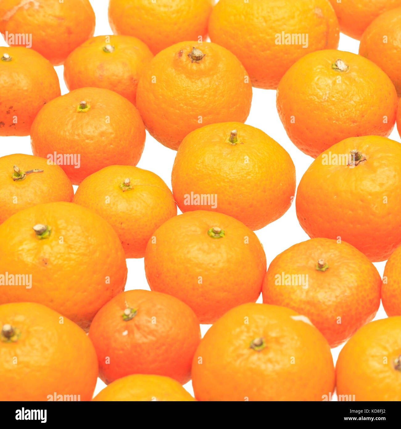 group of orange fruit isolated on white background Stock Photo - Alamy
