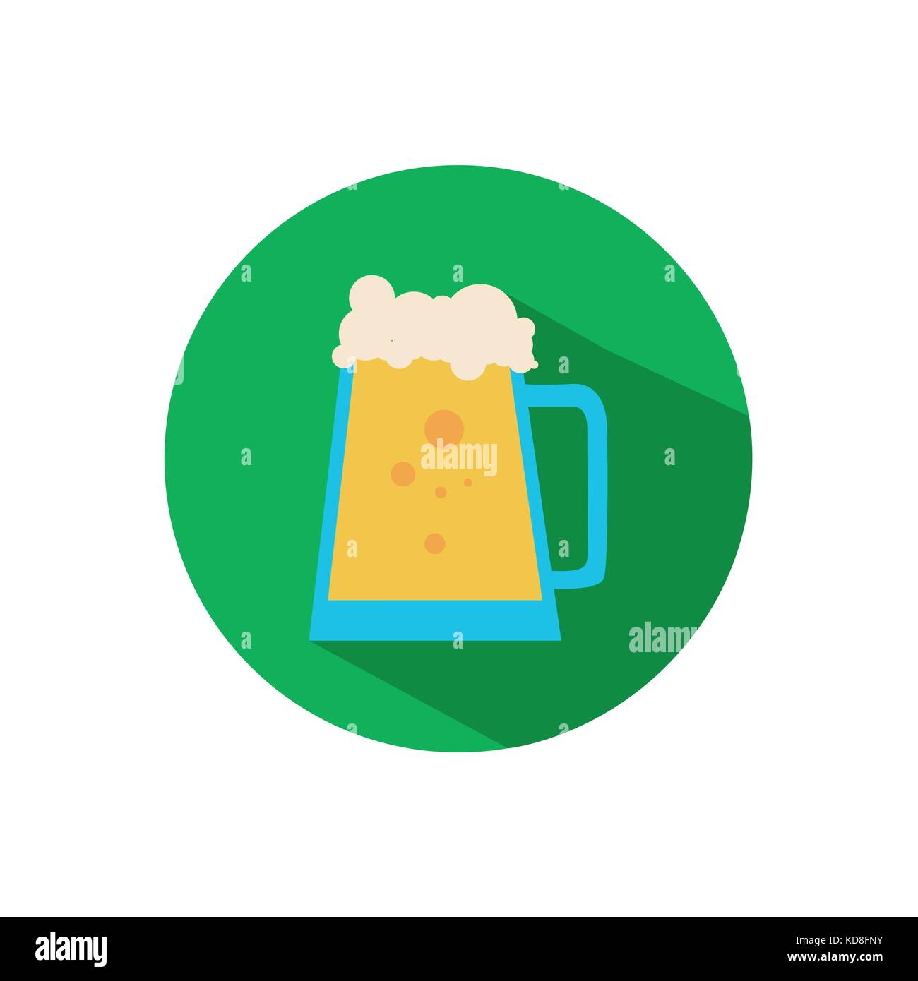 Simple Beer Pitcher Flat Icon Stock Vector Image & Art - Alamy