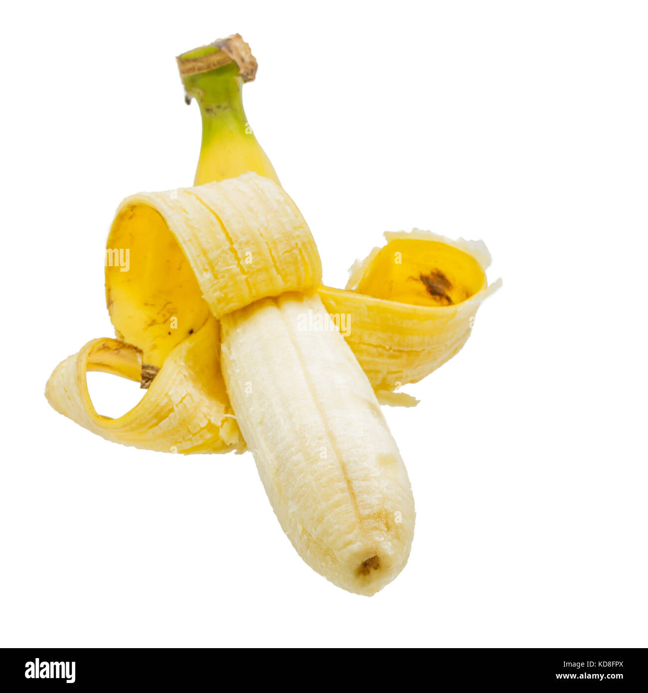 Open banana hi-res stock photography and images - Alamy