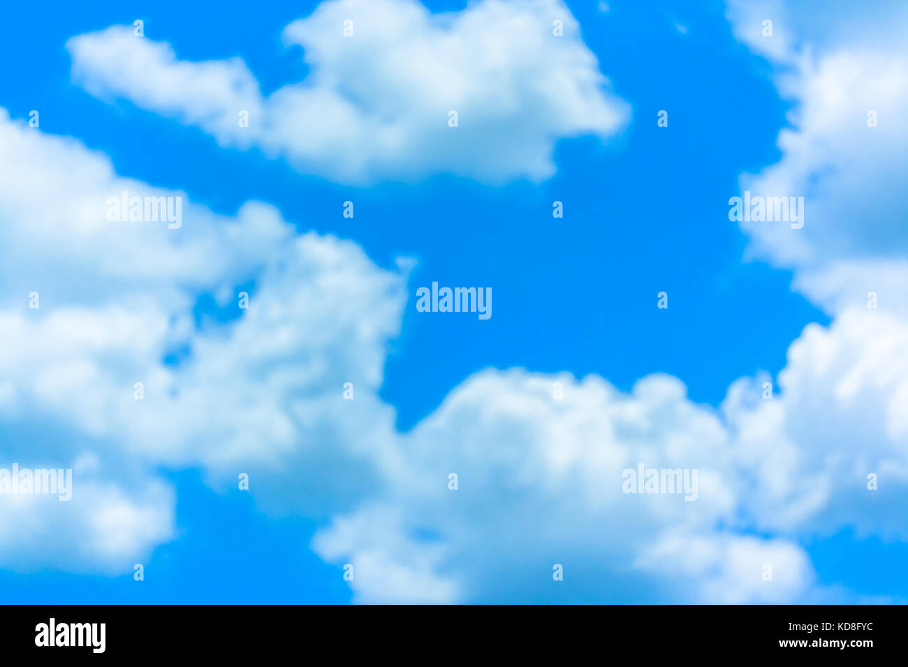 blurred clouds and blue sky : not focus Stock Photo - Alamy