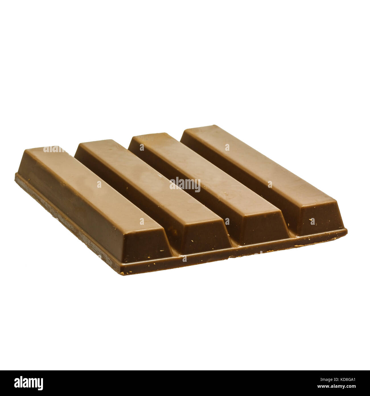 black chocolate bar isolated on white background Stock Photo - Alamy