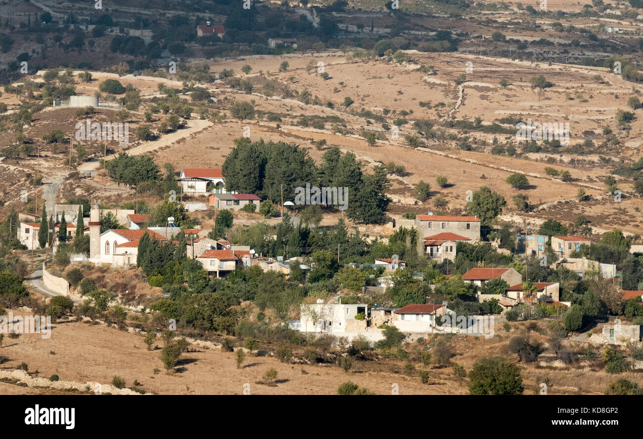 Malia Village in Limassol district of Cyprus Stock Photo - Alamy