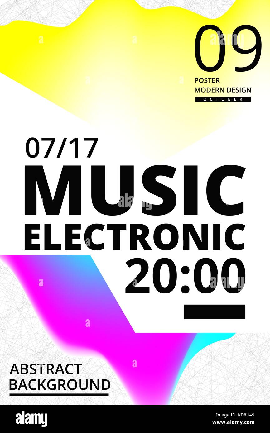 Universal bright modern posters Stock Vector Image & Art - Alamy