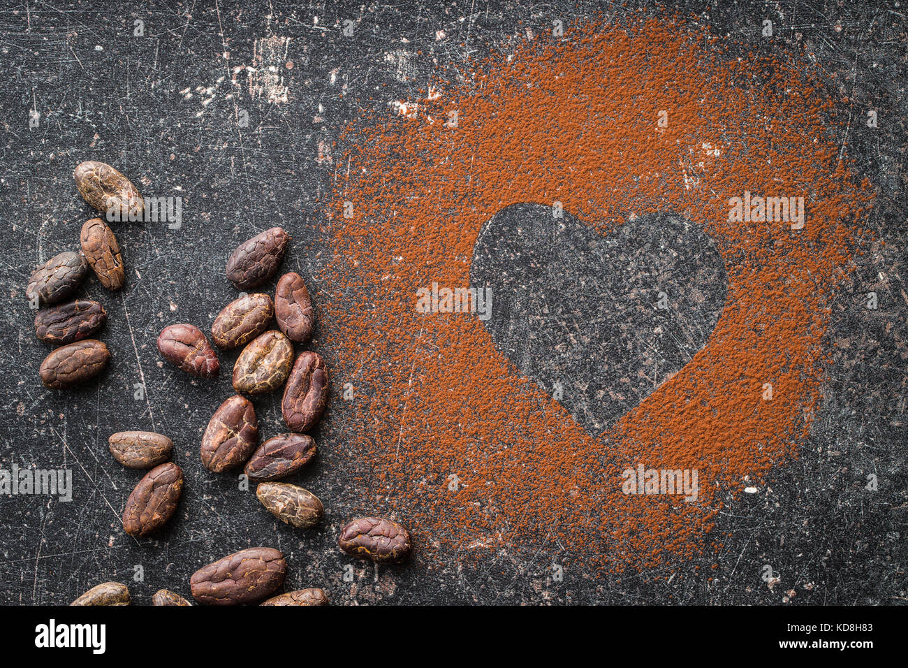 Powder Heart High Resolution Stock Photography and Images - Alamy