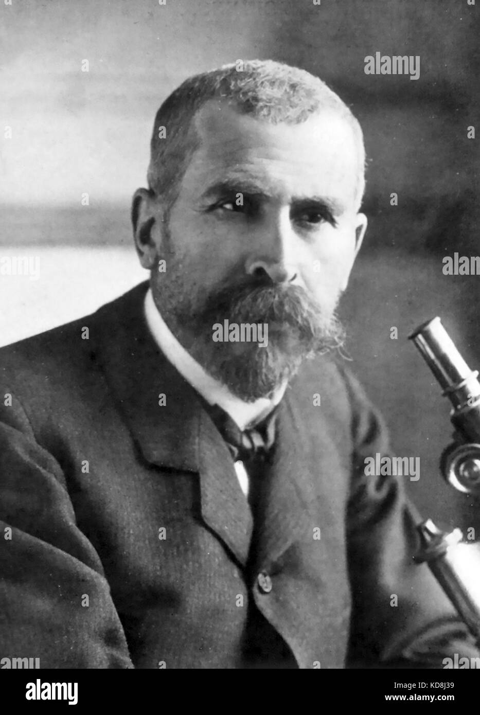 PIERRE ROUX (1853-1933) French physician and immunologist Stock Photo ...