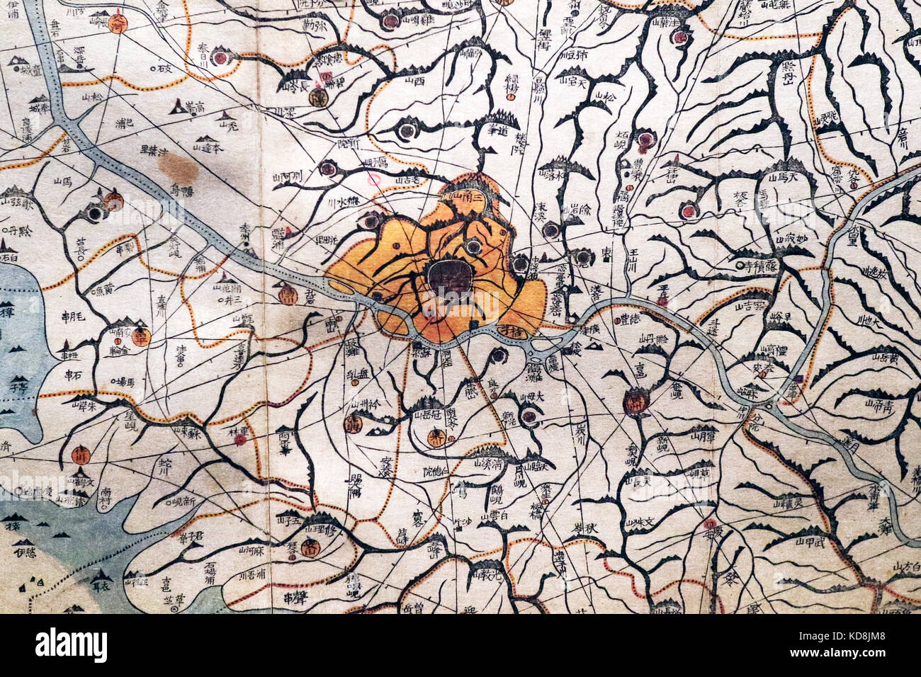 Asia cultural map hi-res stock photography and images - Alamy