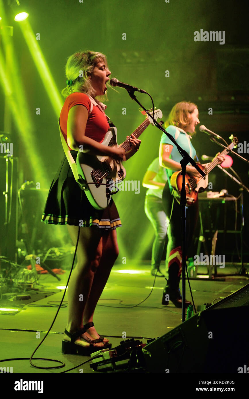 BARCELONA - MAY 30: Les Sueques (girls music band) perform in concert ...