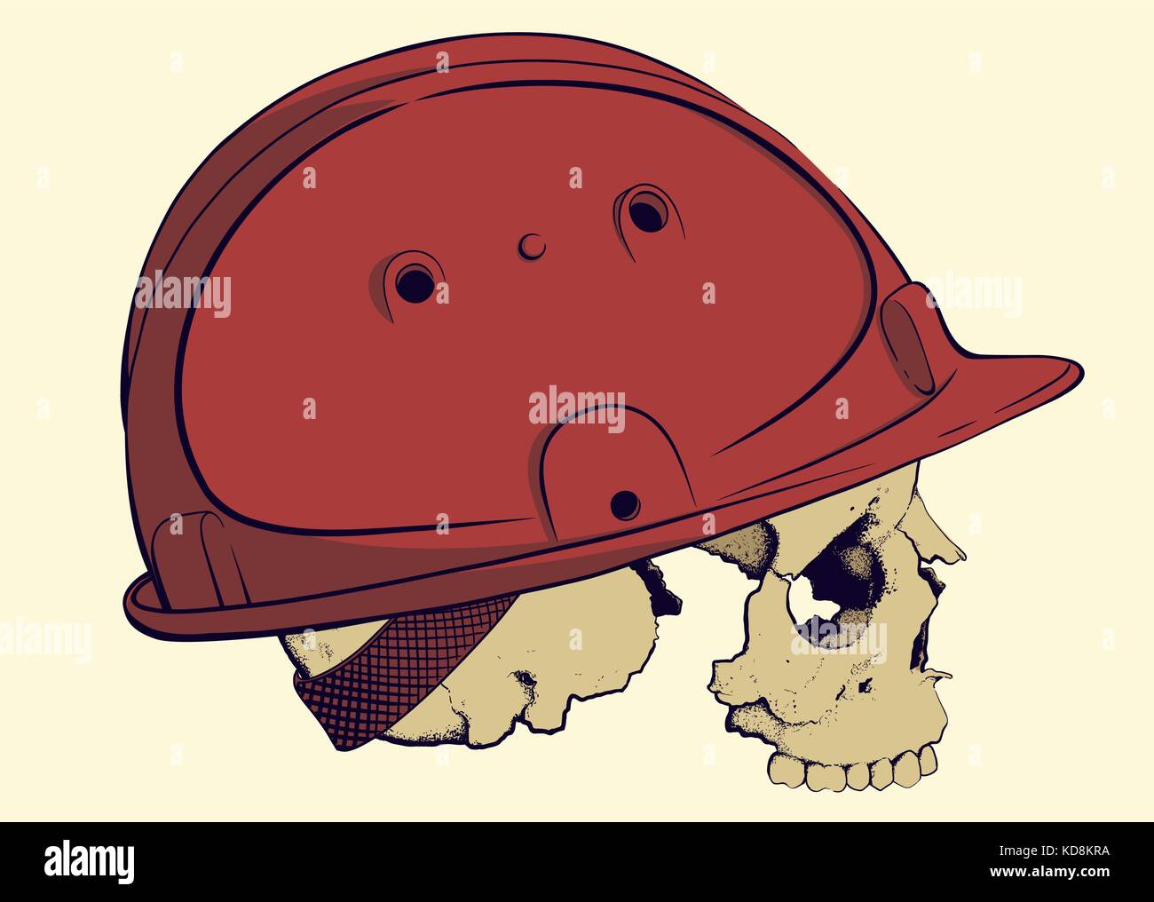 Helmet design construction work Stock Vector Images - Alamy