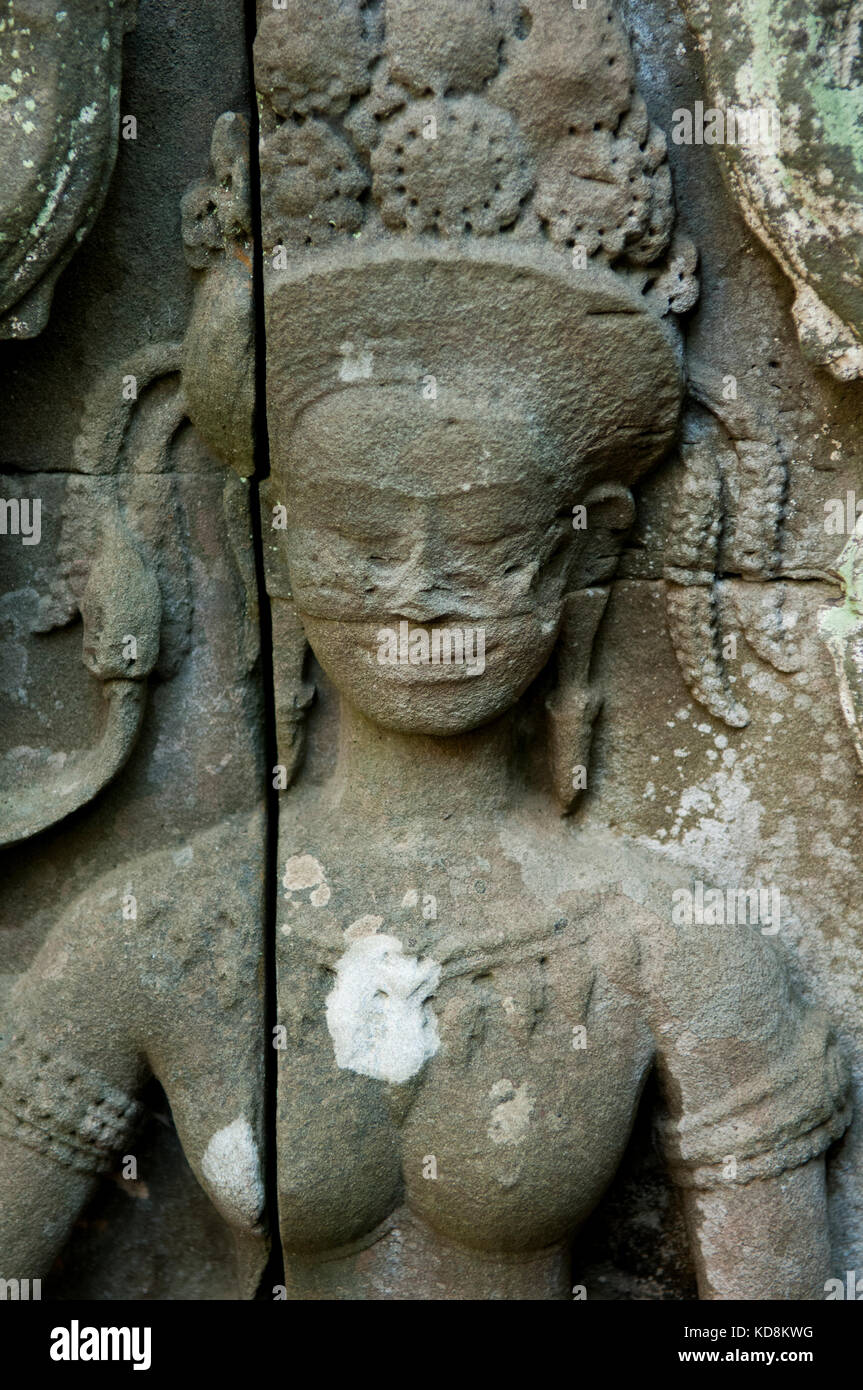 Female dancers carvings hi-res stock photography and images - Alamy