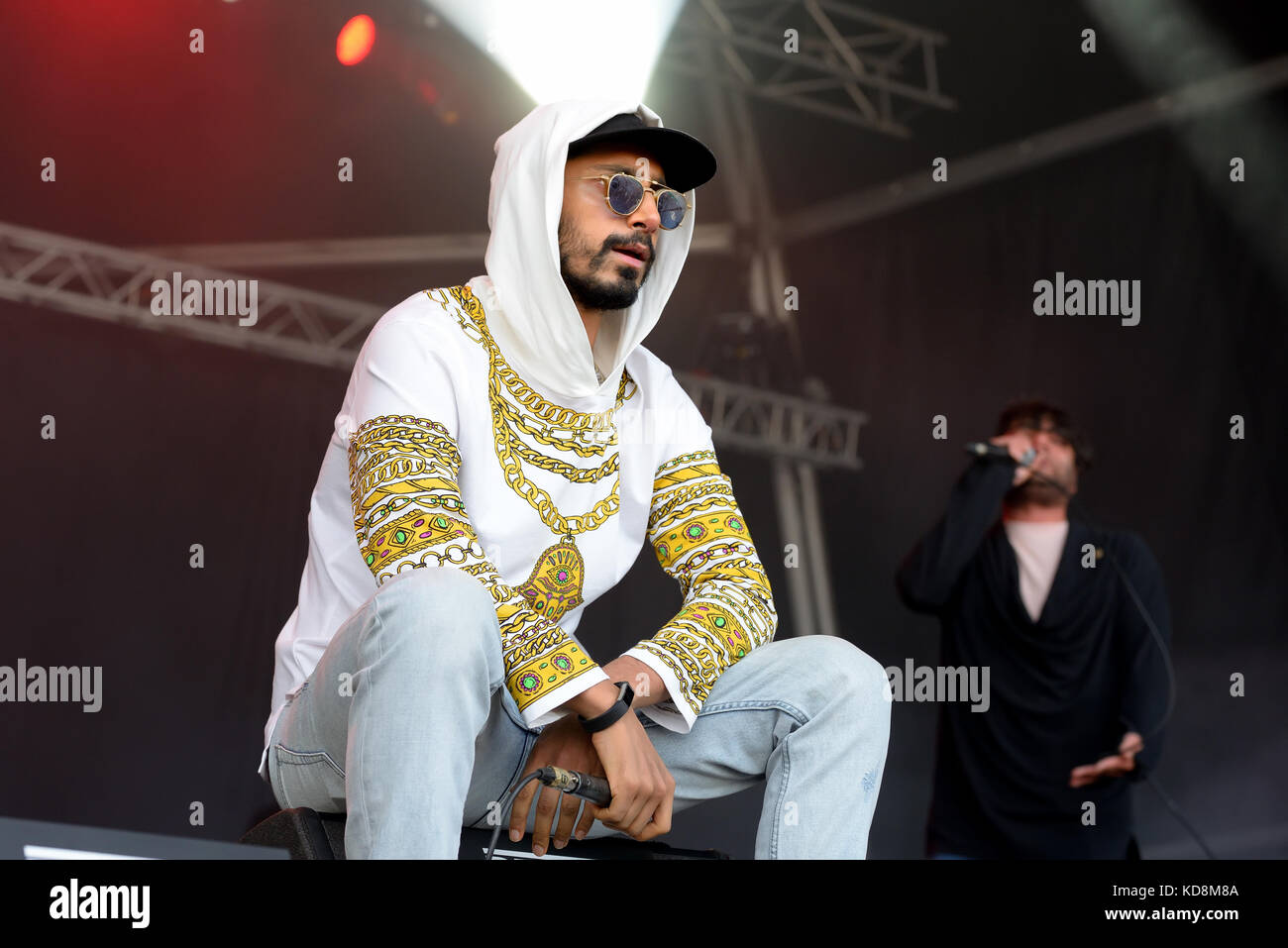 BARCELONA - JUN 3: Swet Shop Boys (Indian Pakistani hip hop group ...