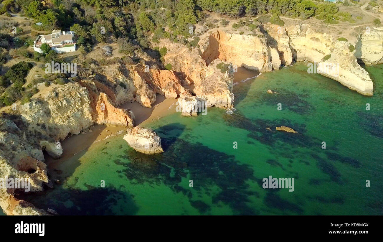Colorful landscape of ocean coast Stock Photo - Alamy