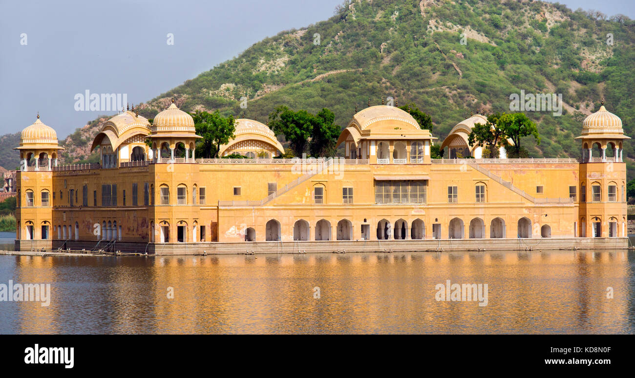 Jal Mahal Mughal Fort, Amer City, Jaipur, Rajasthan,India, from 18th ...