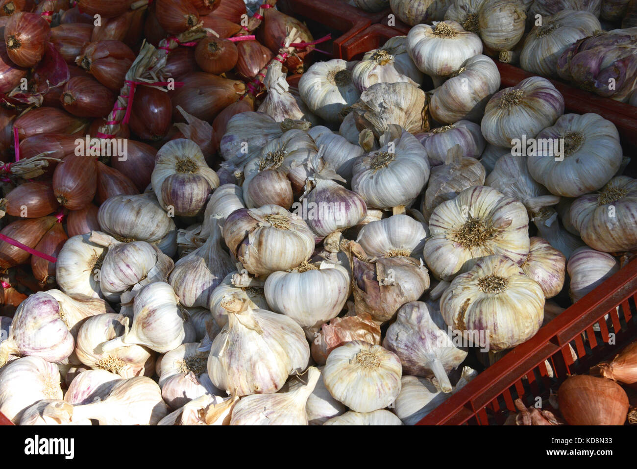 French market stall, Carcassonne, France Stock Photo - Alamy