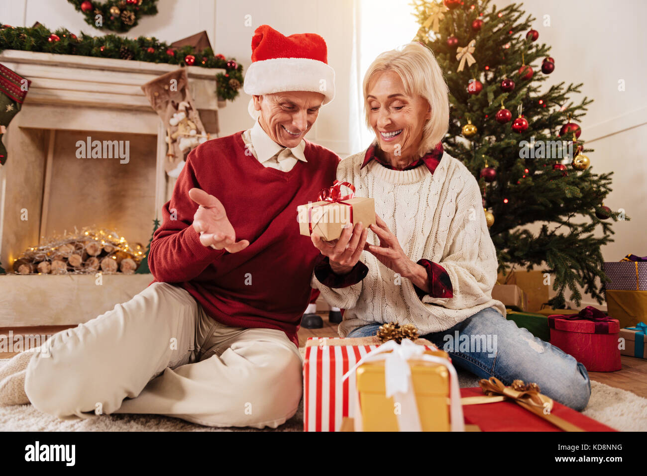 Shocked man getting unexpected surprise Stock Photo - Alamy