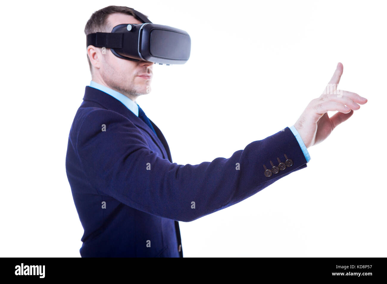 Multimedia standing Cut Out Stock Images & Pictures - Alamy